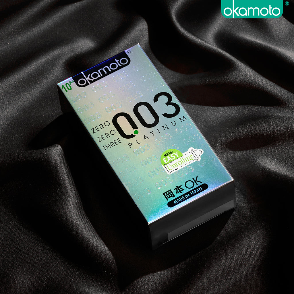 Okamoto 003 Platinum Condom 10s | Okamoto Global